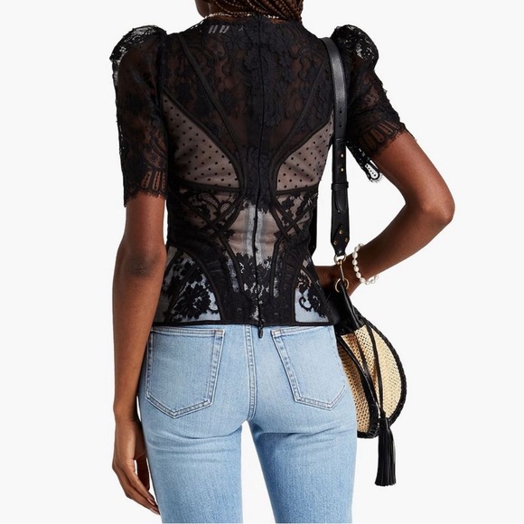 Zimmermann | Tops | Zimmermann Lace Top | Poshmark
